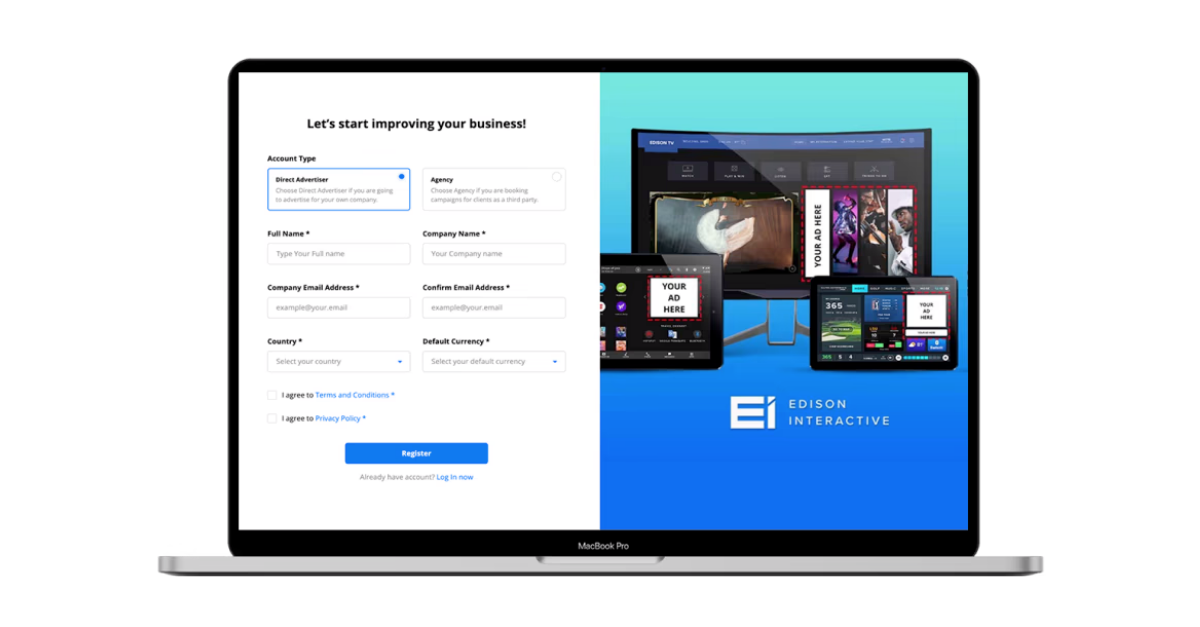 Edison Interactive Debuts DOOH self-serve platform Powered by DanAds